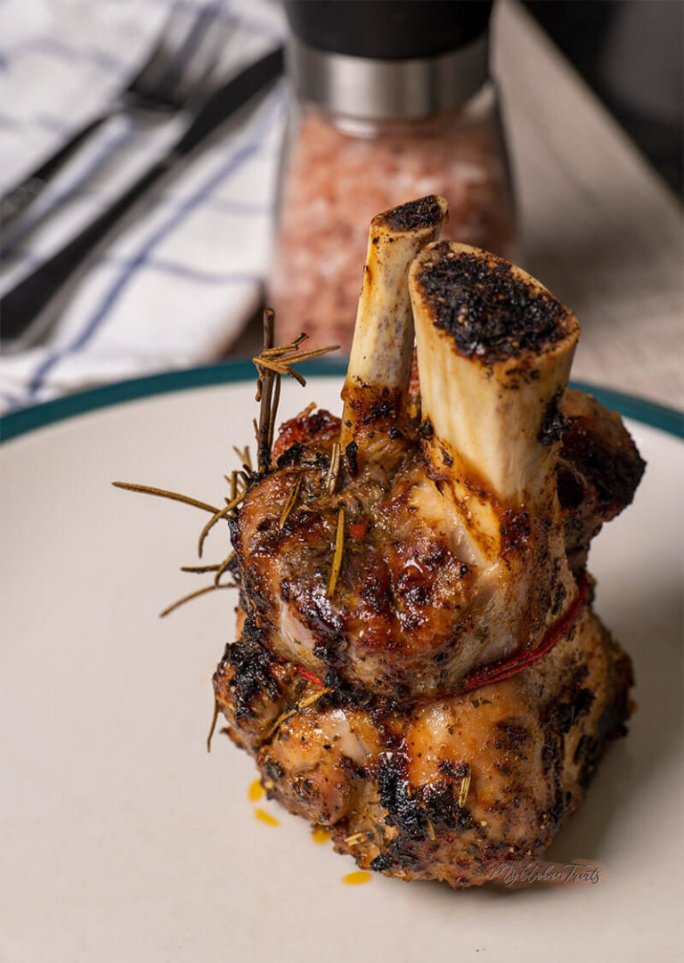 Pork Shanks in the Oven with BBQ Sauce | My Urban Treats