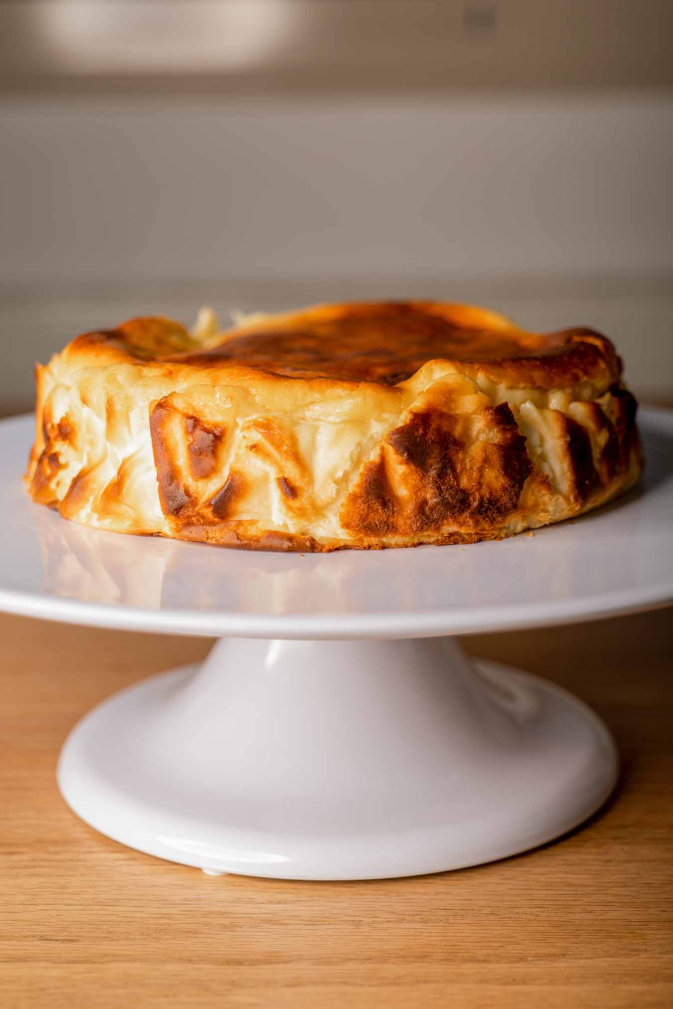 Spanish Basque Cheesecake Recipe - My Urban Treats