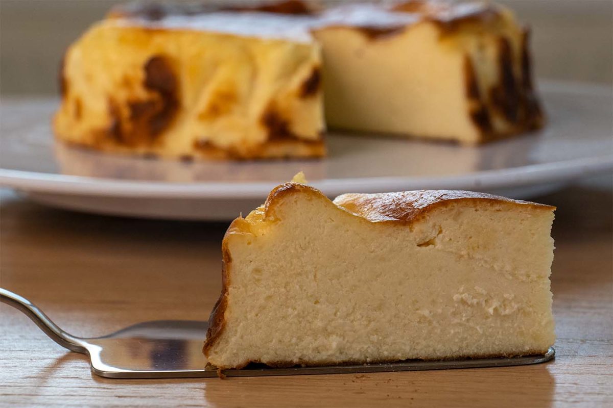 Spanish Basque Cheesecake Recipe - My Urban Treats