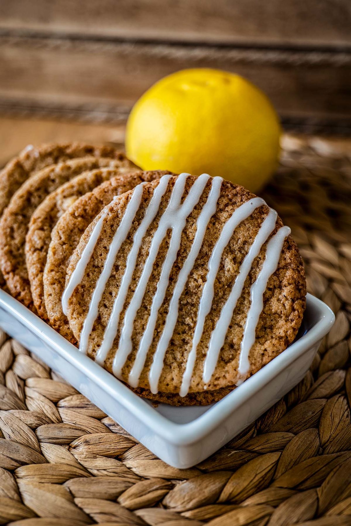 Zesty Lemon Cookies with Lemon Glaze - My Urban Treats